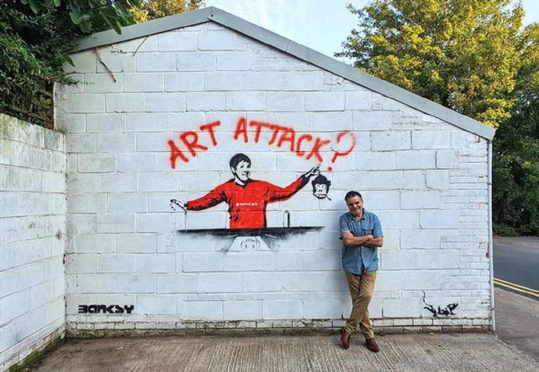 Neil Buchanan/Banksy, It wasn't me! www.artbytboy.co.uk – Tboy Studios